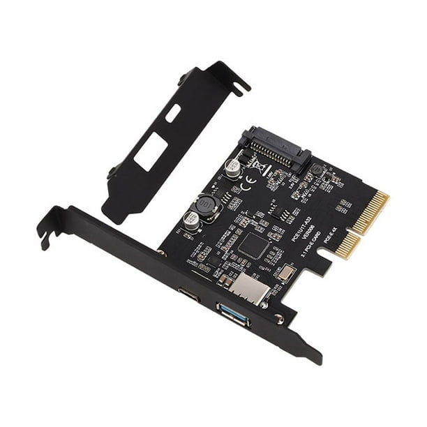 Wekity USB3.1 Expansion Card TYPE C TYPE A Desktop Expansion Card ...