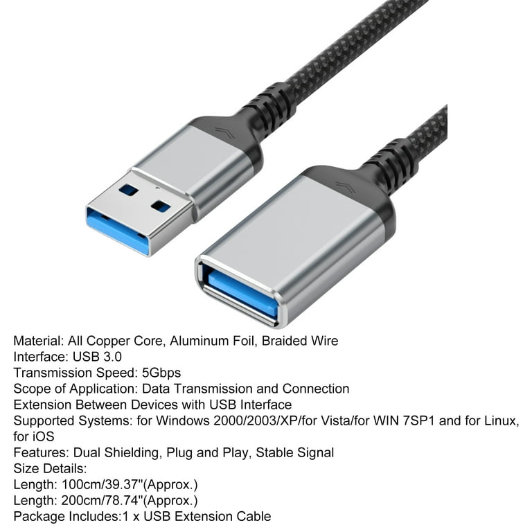 Usb Dual Extension Cable