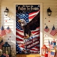 Boovnll 4th of July Door Cover Independence Day Front Door Decorations ...