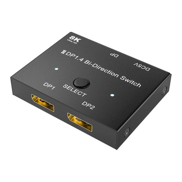 8K Switcher Splitter 2 in 1 Out for Monitor, Projector ,Broad ...