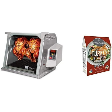 Ronco Showtime Large Capacity Rotisserie & BBQ Oven Platinum Edition ...
