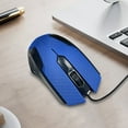 Oefntac Mouse USB Wired Optical Mouse Ergonomic Click Scroll High ...