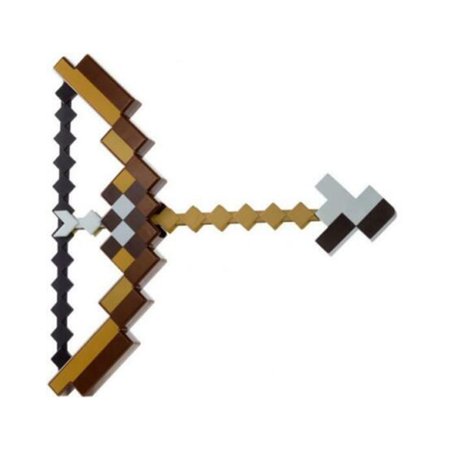 Minecraft Enchanted Bow And Arrow Toy Gift For Kids Boys Girls Fires Up ...