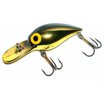 Brad's Wigglers Crank Bait, Gold/Fluorescent Red Back - Walmart.com