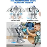 Jelly Comb RC Robot Toy, Programmable with Gesture Sensing & Remote Control, Ideal for 6-10 Year ...