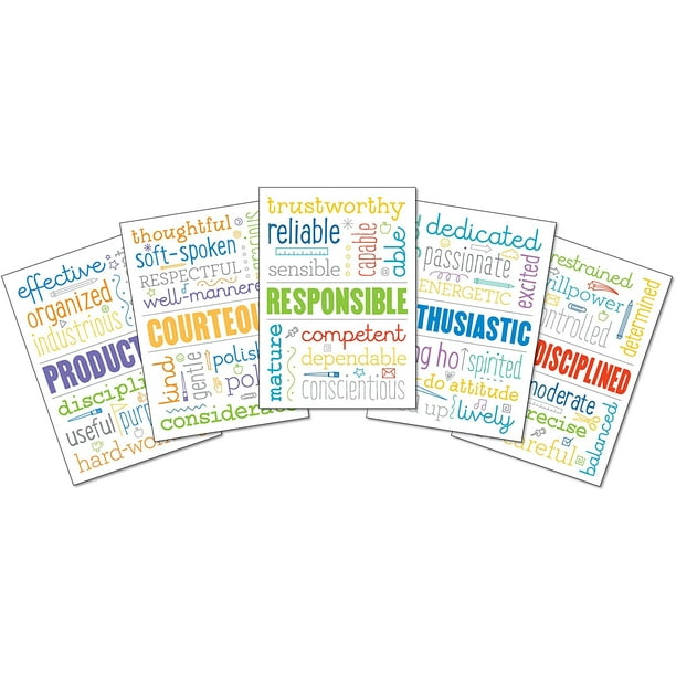 Carson Dellosa Bulletin Board Set, Positive Behavior (110288) - Walmart.ca