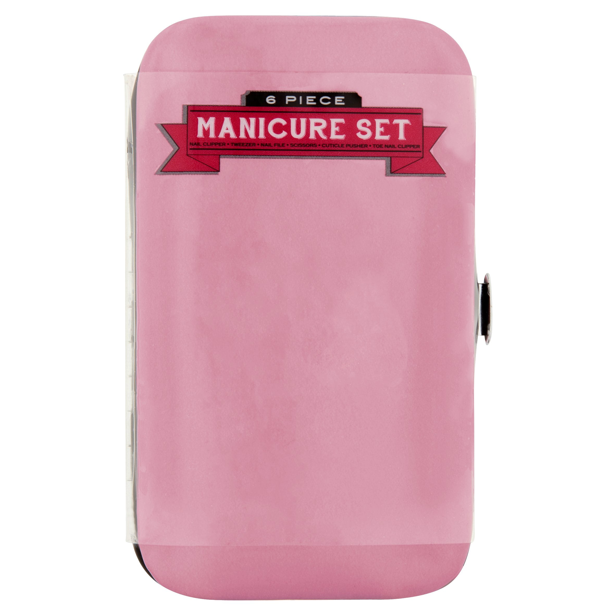 U Style Collections Pink Manicure Set, 6 piece - Walmart.com