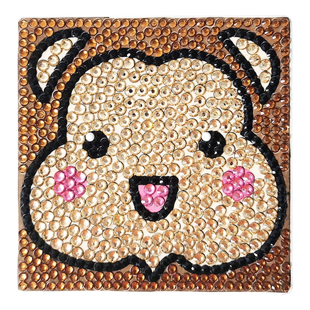 Coasters Tie-Dye Sunset Round Seed Bead Colorful Coasters 2-pc Beaded ...