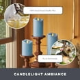 by Luminara Set of 3 (3" x 4.5",5.5",6.5") Flameless Flickering Moving ...