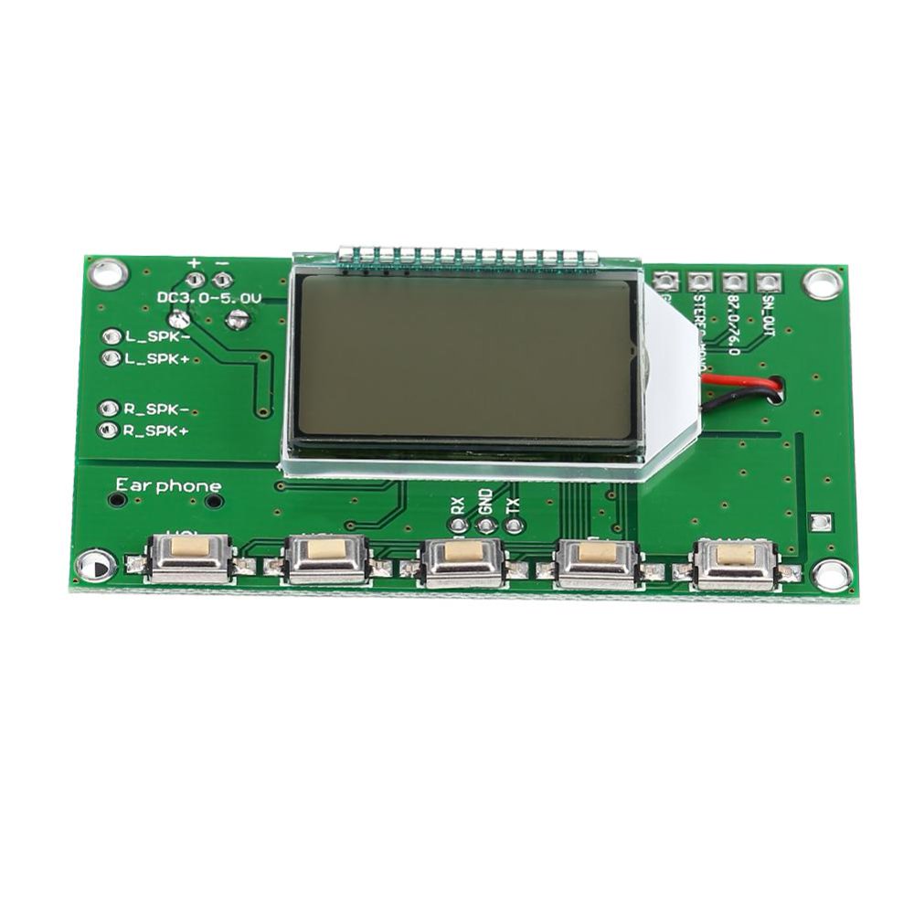 Mgaxyff FM Receiver Module Digital Frequency Modulation Radio Receiving ...