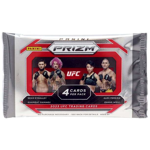Panini 2023 Prizm UFC Trading Card BLASTER Pack (4 cards) - Walmart.com