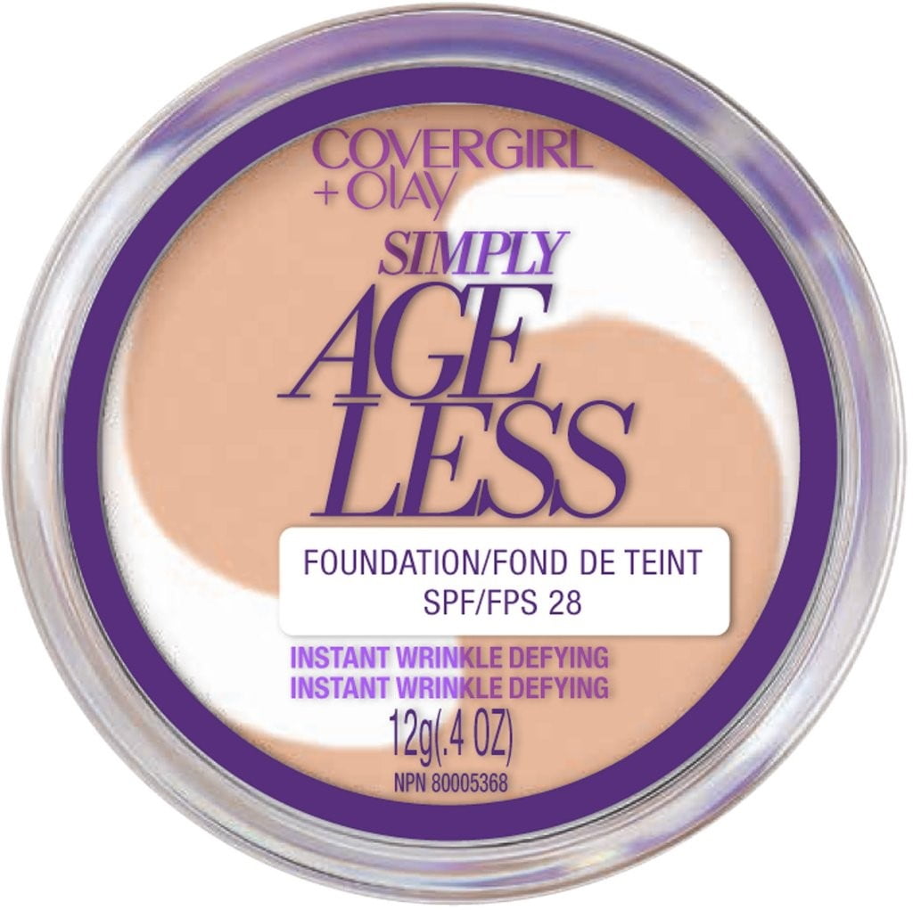 CoverGirl & Olay Simply Ageless Foundation, Buff Beige [225] 0.40 oz ...