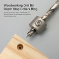 HES 3-in-1 Drill Depth Stop Collar Set - High Hardness Woodworking ...