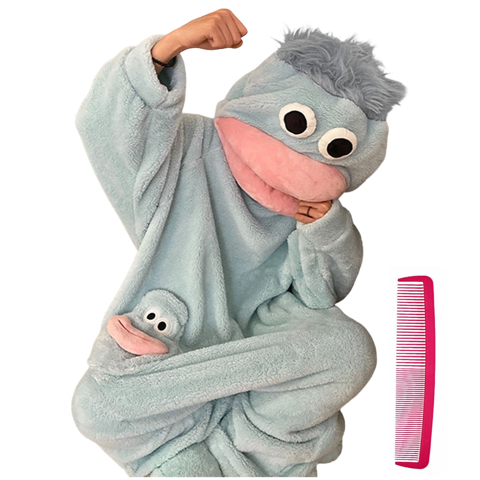 Click here for Faraee Silly Onesie With Comb Frog Pajamas For Adu... prices