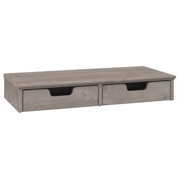 Scranton & Co Desktop Organizer in Washed Gray - Walmart.com