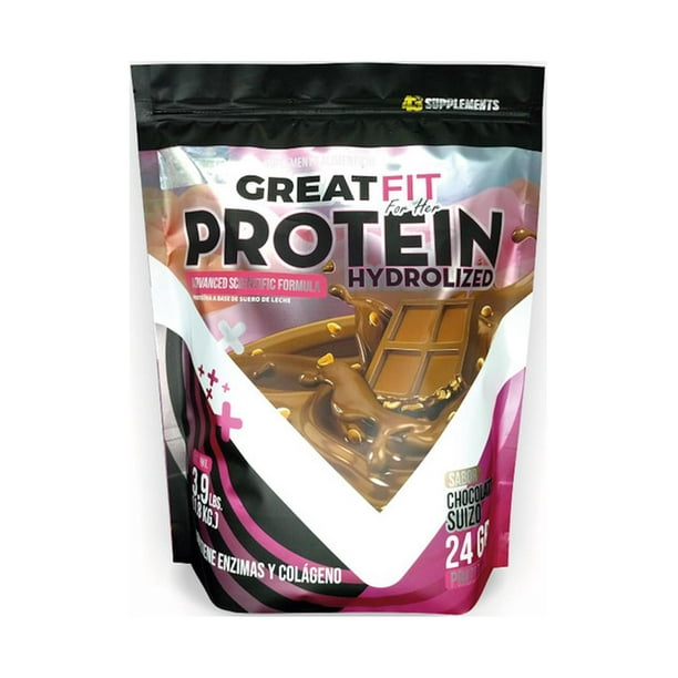 Proteína Hidrolizada Great Fit Para Mujer 43 Supplements 1.8KG 43 ...