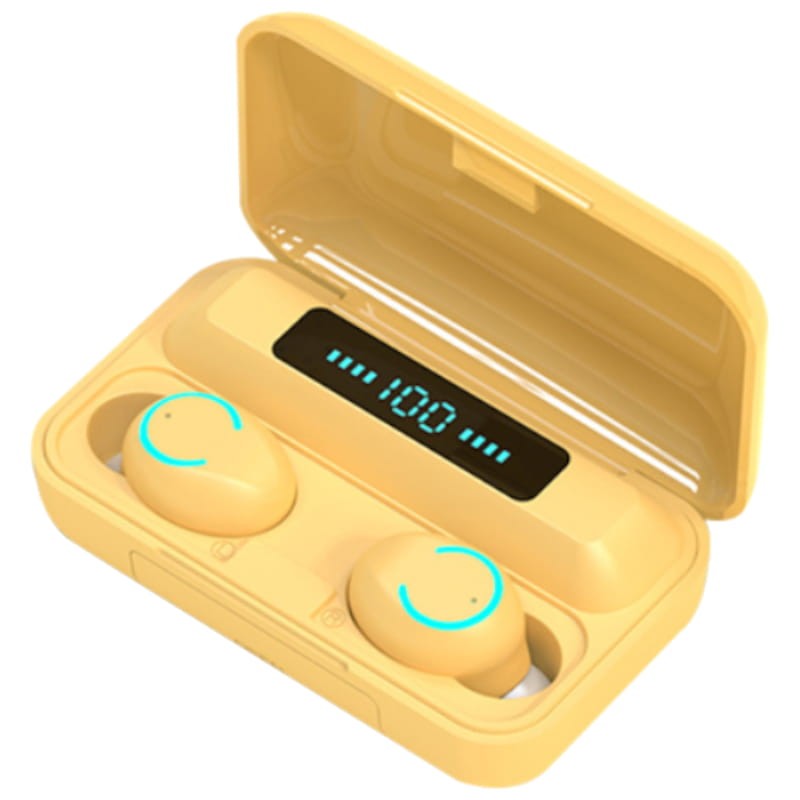Audífonos Bluetooth True Wireless Stereo V5.1 F9 (Amarillo) Yasuhisa F9 ...