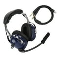 General Aviation Pilot Headset with Microphone, Noise Cancelling ...