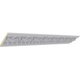 4 1/2"H x 3 7/8"P x 6"F x 94 1/2"L Colton Egg & Dart Acanthus Crown ...