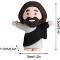 60 Pcs Mini Jesus Figures Easter Jesus Loves You Tiny Baby Jesus ...