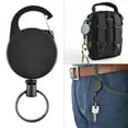 Anti-theft Retractable Keychain Retractable Hook Keychain Stainless ...