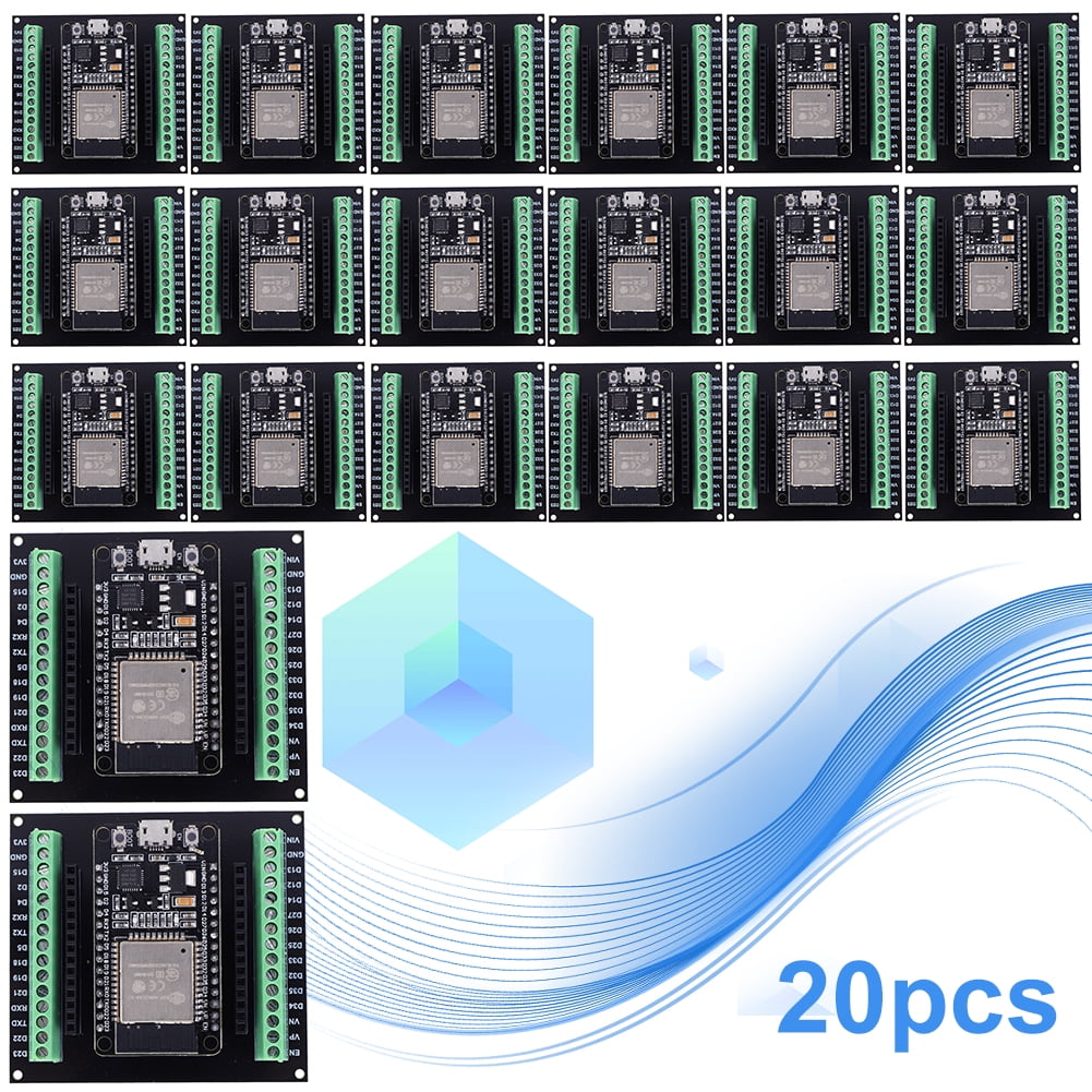 ESP32 GPIO 1 en 2 placa conexión CP2102 NodeMCU-32S (con placa ...