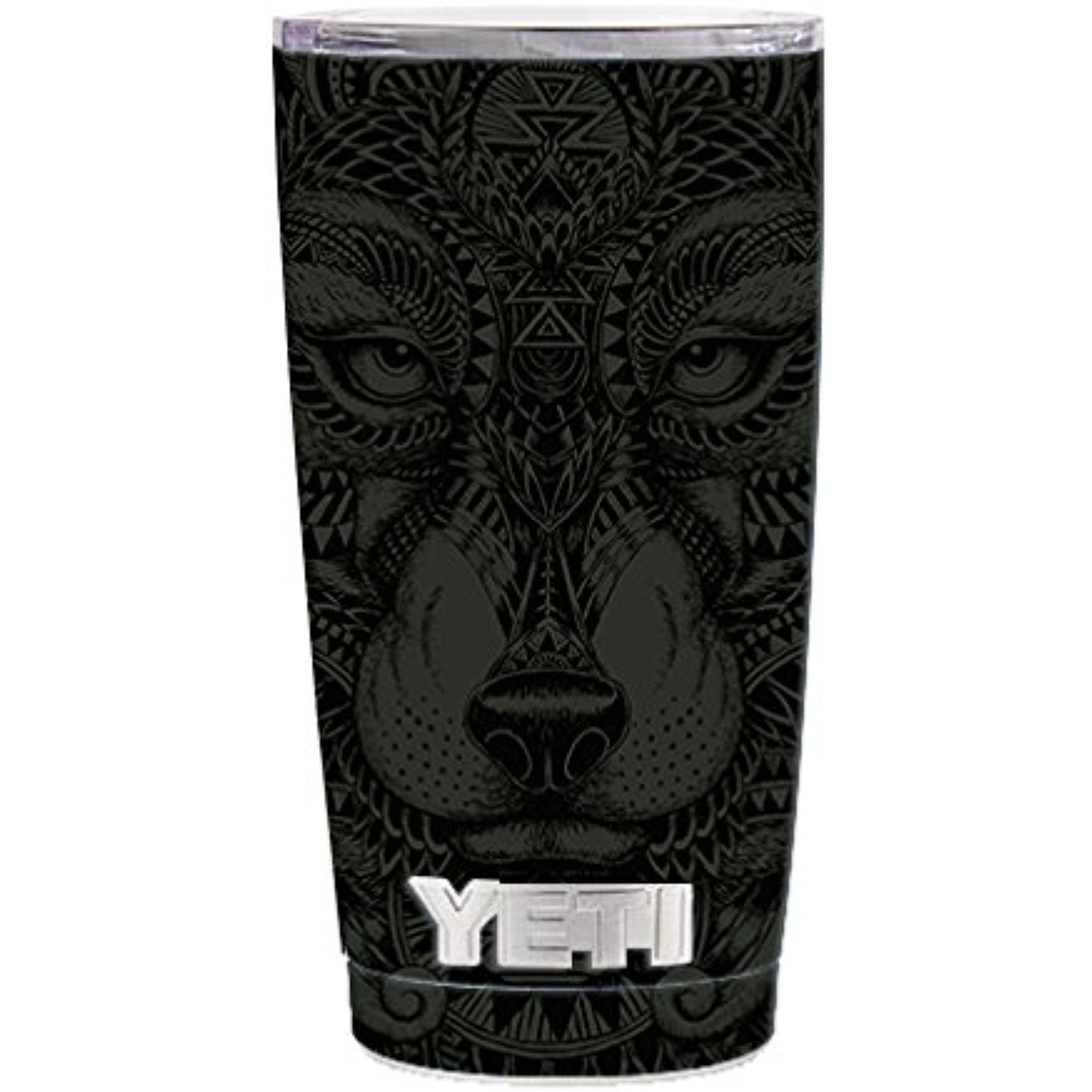 Skin Decal Vinyl Wrap (5-piece kit) for Yeti 20 oz Rambler Tumbler ...