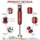 VAVSEA 1000W 5-in-1 Immersion hand Blender, 12 Speed Stick Blender with Mixing Beaker (22oz) 304 ...