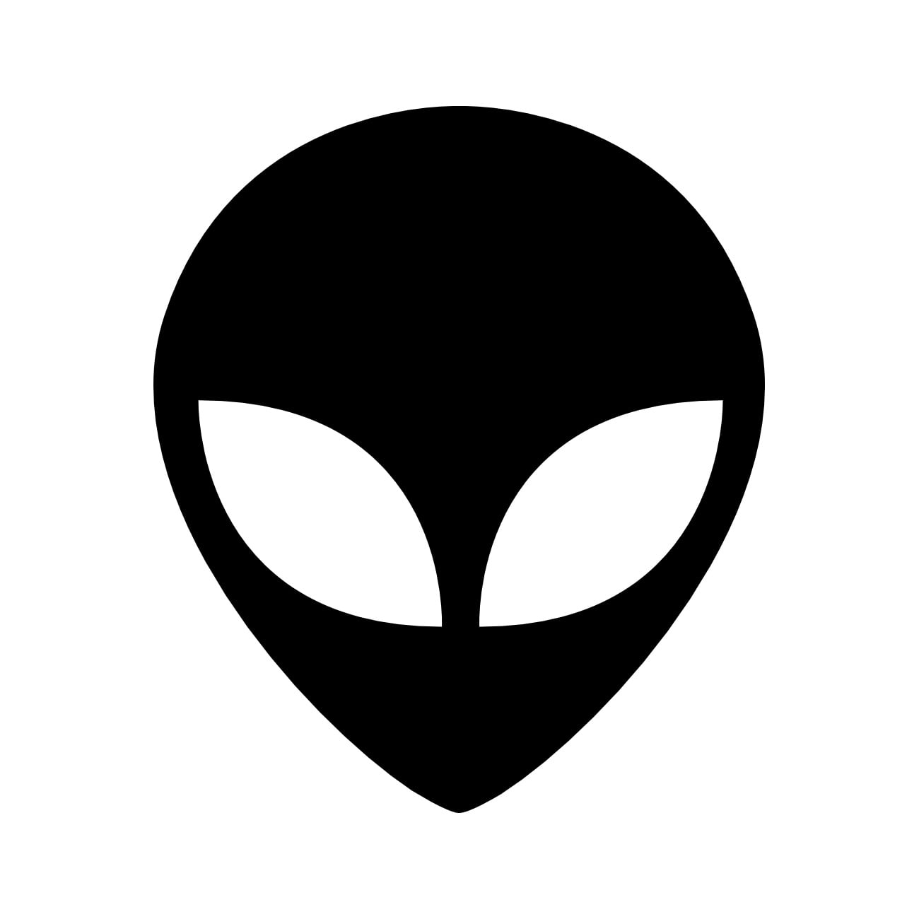 Alien Sticker Decal Die Cut - Self Adhesive Vinyl - Weatherproof - Made ...