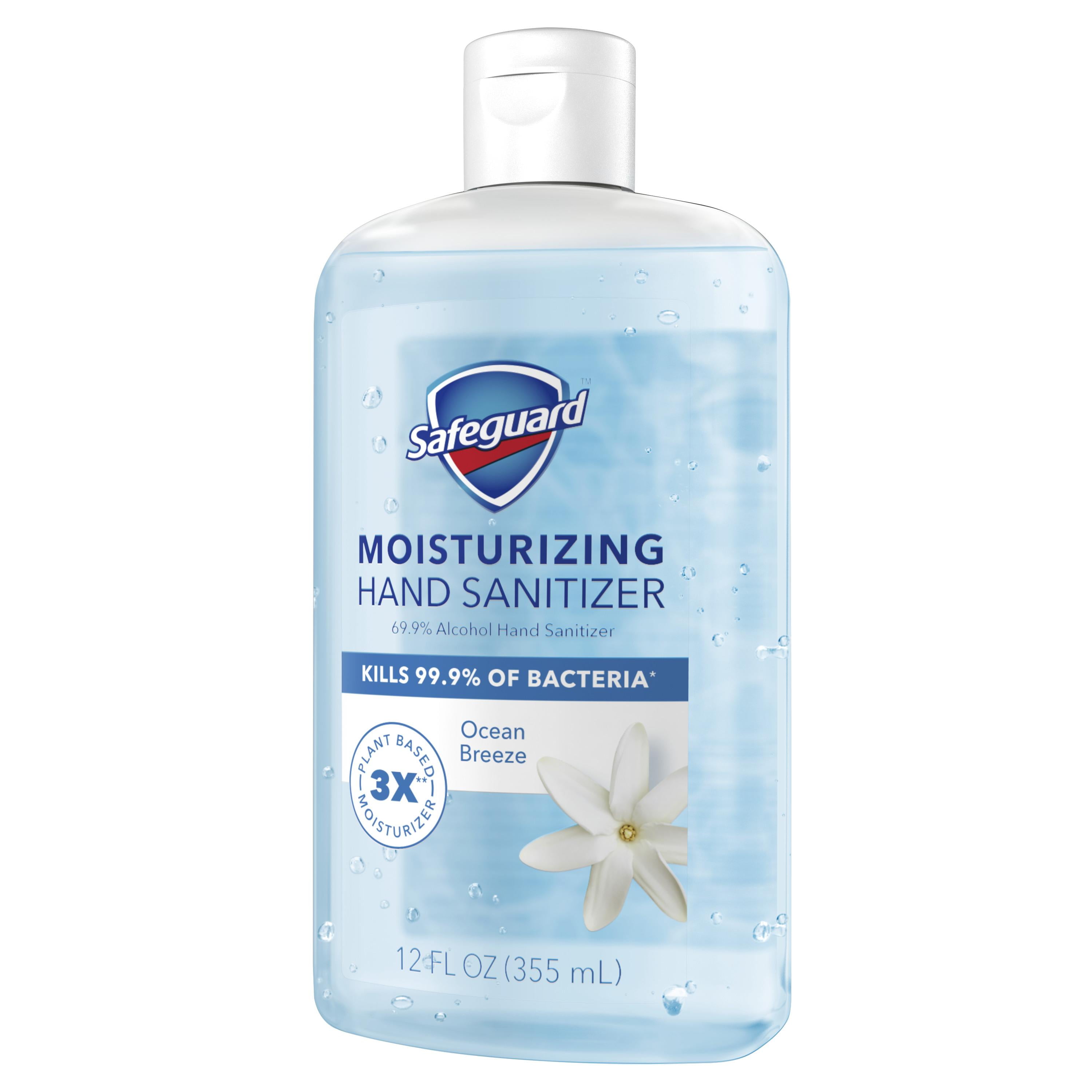 Buy Safeguard Hand Sanitizer, Ocean Breeze, Contains Alcohol, 12 oz ...
