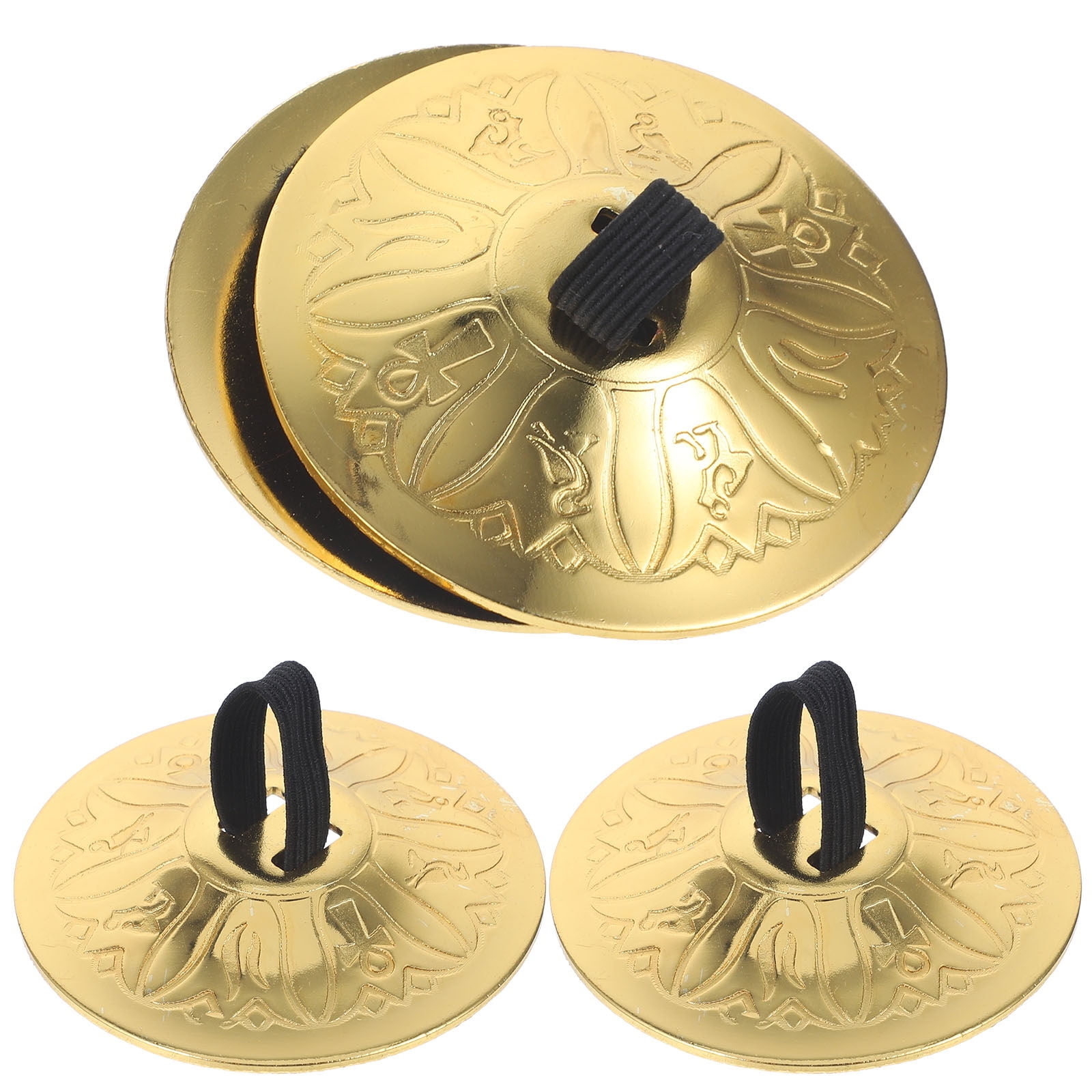 2 Pairs Belly Dancing Cymbals Creative Finger Cymbals Musical ...