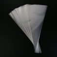 SHOWERORO Cellophane Sweets Cone Bags Transparent For Wedding 100Set 5. ...