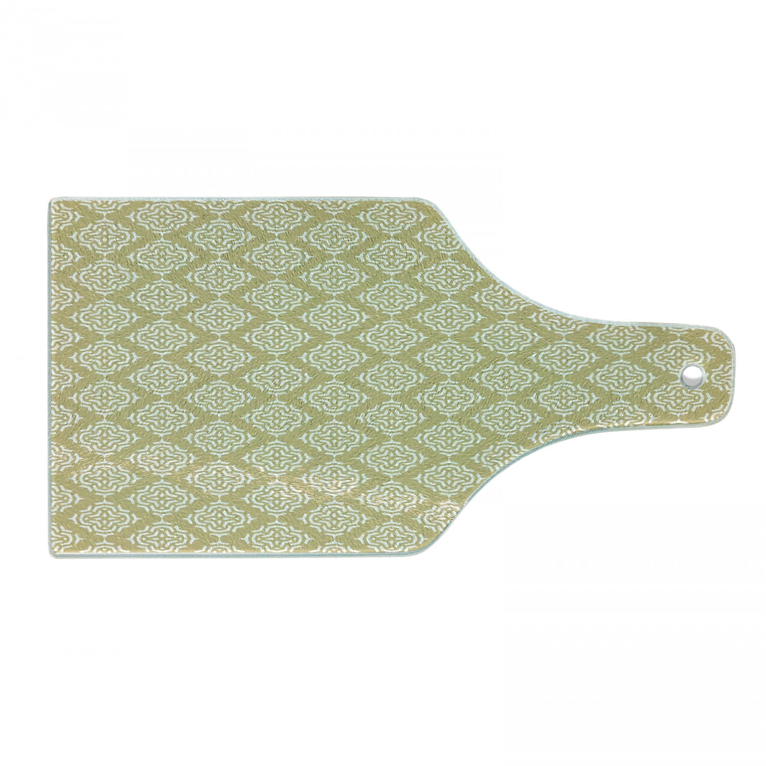 Geometric Cutting Board, Moroccan Style Reversed Clover Pattern in ...