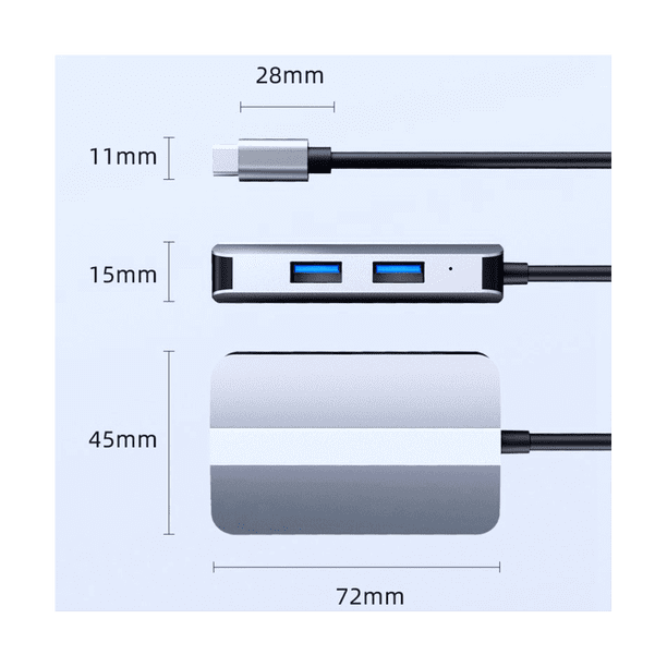 Symkmb Type C USB HUB Dock Station Splitter USB-C To USB HUB USB3.0 ...