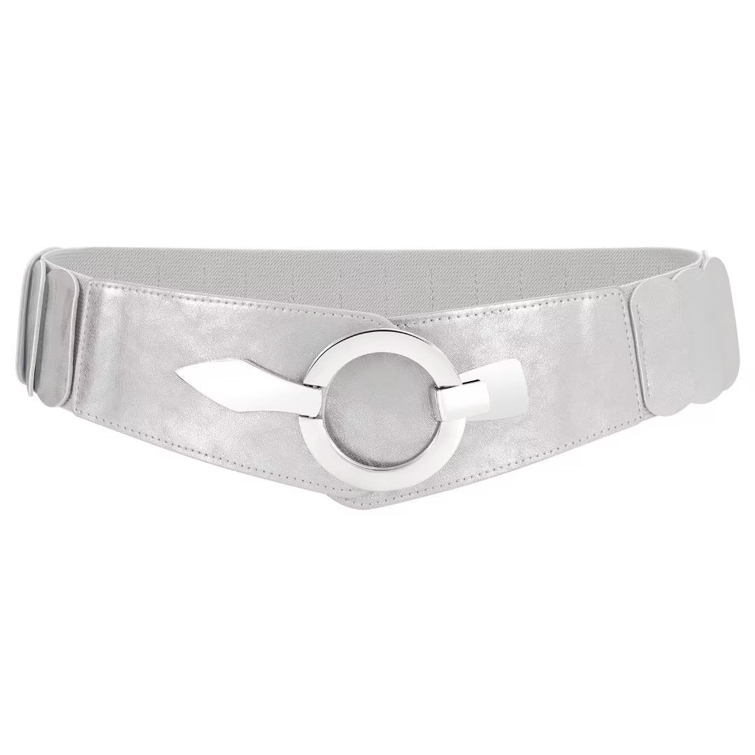 JASGOOD Women Wide Elastic Belt Plus Size Fashion Vintage Stretch ...