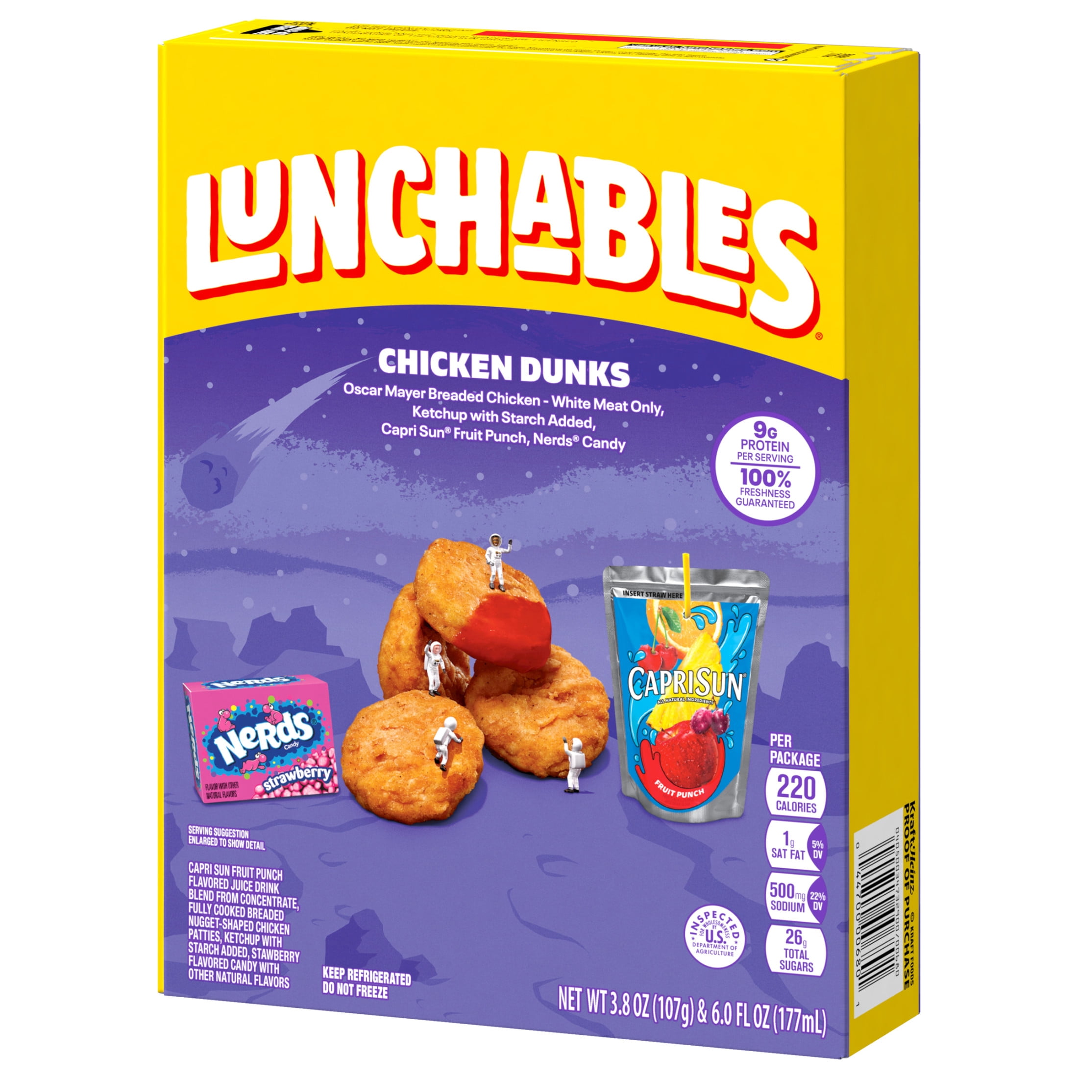 Whole Kids Lunch Meal Kit with Chicken Dunks - Fresh & Convenient in ...
