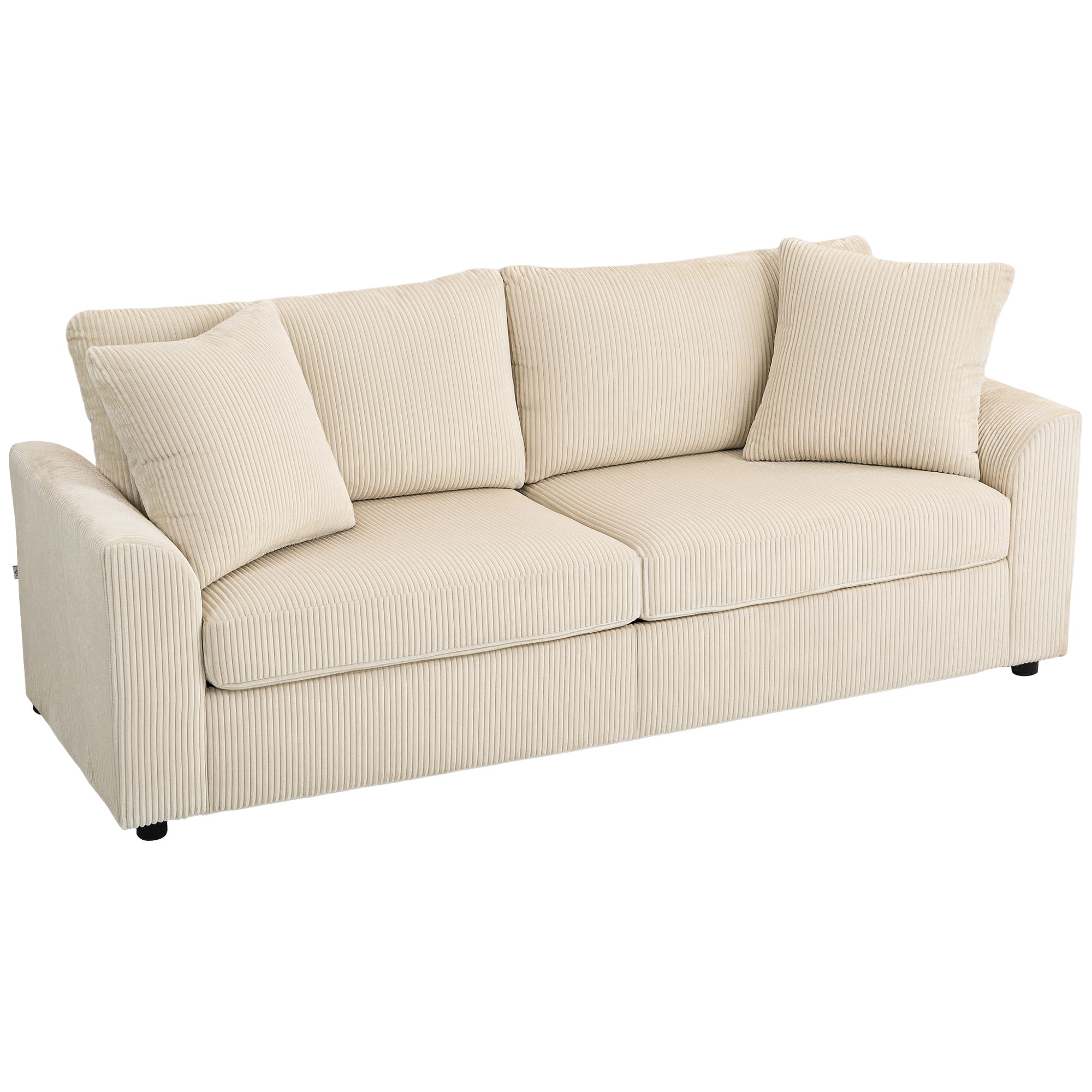 Click here for Homcom 3 Seater Sofa  Upholstered Sofa Couch For B... prices