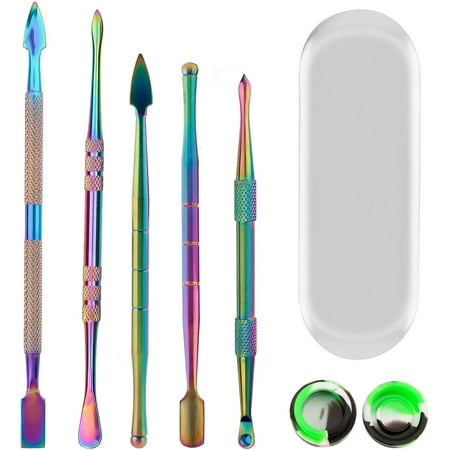 5 PCS Wax Carving Tools Wax Carving Tool Kit Stainless Rainbow ...