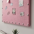 Linon Krall 24 x 36 inch Corkboard, Pink, Bulletin Boards, Can Be ...