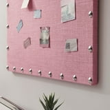 Linon Krall 24 x 36 inch Corkboard, Pink, Bulletin Boards, Can Be ...