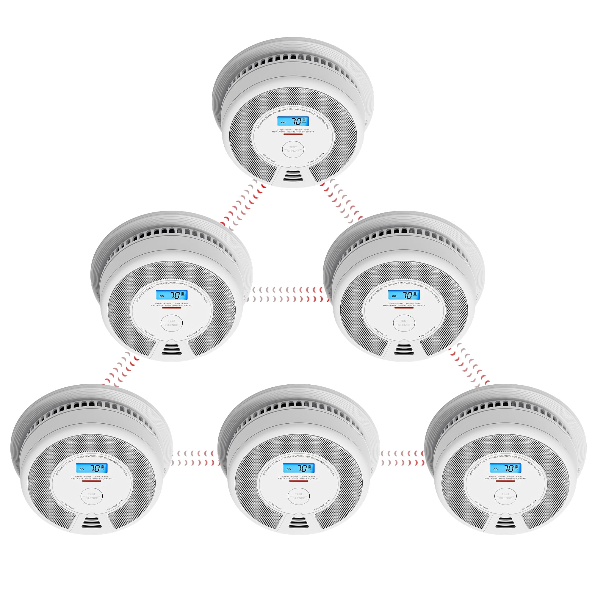 Click here for X-Sense Wireless Smoke Detector Carbon Monoxide De... prices