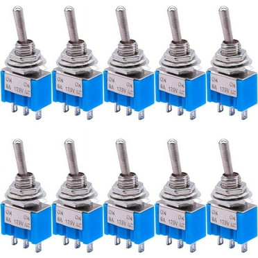 Seachoice 3-Position Toggle Switch with 3 Screw Terminals On/Off/On ...