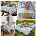 Blue Starfish Summer Ocean Table Cloth 54x54in, Waterproof Square ...