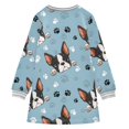 BZSMCE Little Girls Long Sleeved Hoodie A Dresses Pink Star Classical ...