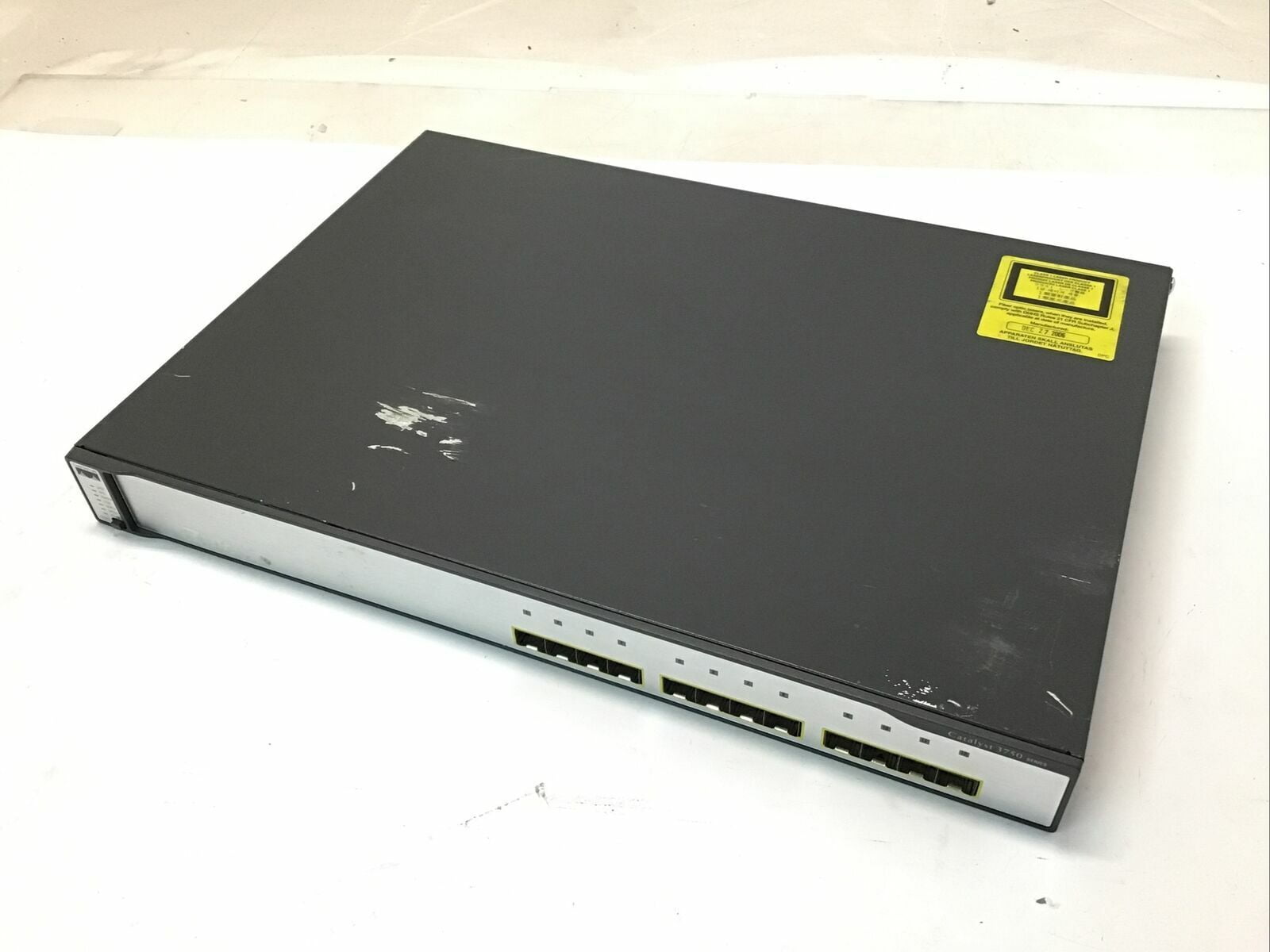 Cisco WS-C3750G-12S-E 12 Port SFP Gigabit Ethernet Switch - Walmart.com