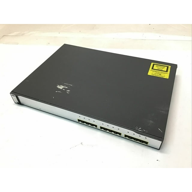 Cisco WS-C3750G-12S-E 12 Port SFP Gigabit Ethernet Switch - Walmart.com