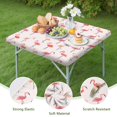 Banana Tablecloth Tropical Yellow Fruit Print Cute Cartoon Pattern for ...