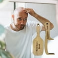 Gift Comb For Bald Man Joke Gift For Men's Hair Loss Funny Wooden ...