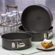 Ecolution Bakeins 3 Piece Springform Pan Set Includes 8", 9", 10" Pans ...