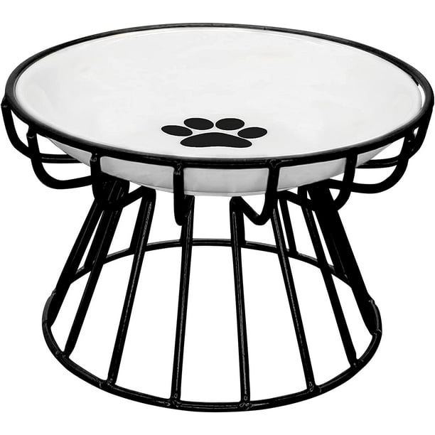 Elevated Cat Food Stand